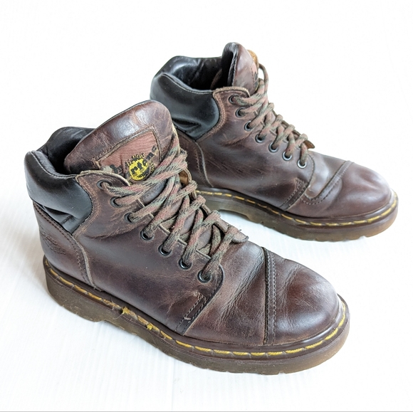 Dr. Martens | Shoes | Doc Martens 872 Vintage Mie Brown Leather High ...